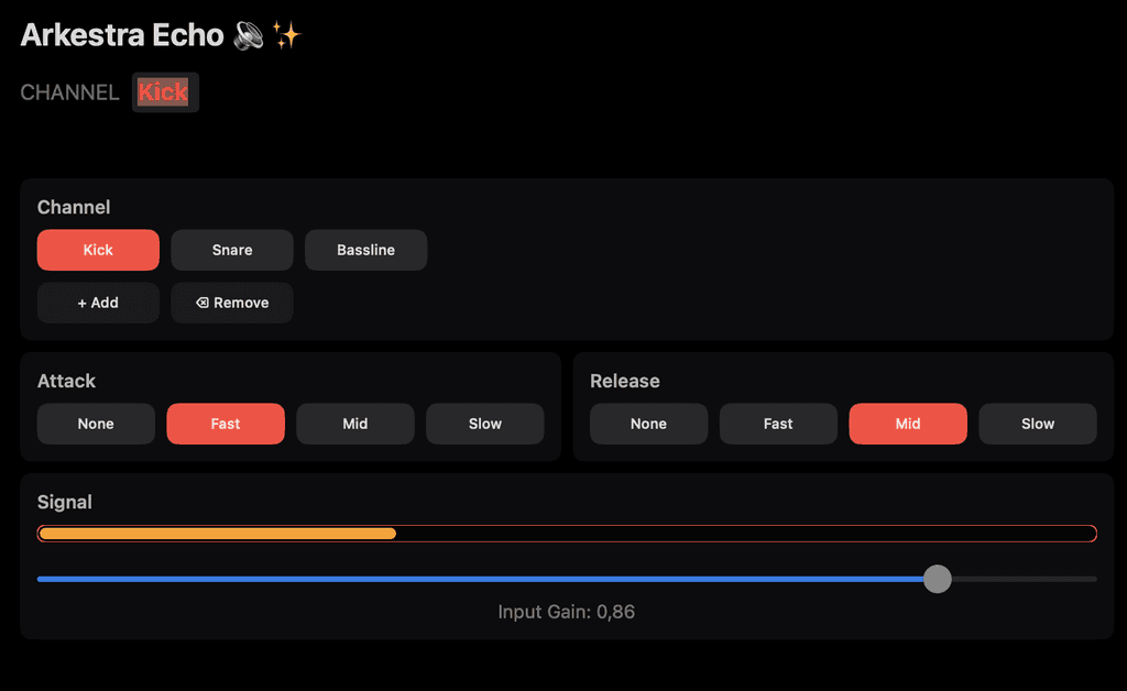 Arkestra: Real-Time Visuals and Motion Graphics Creation Tool