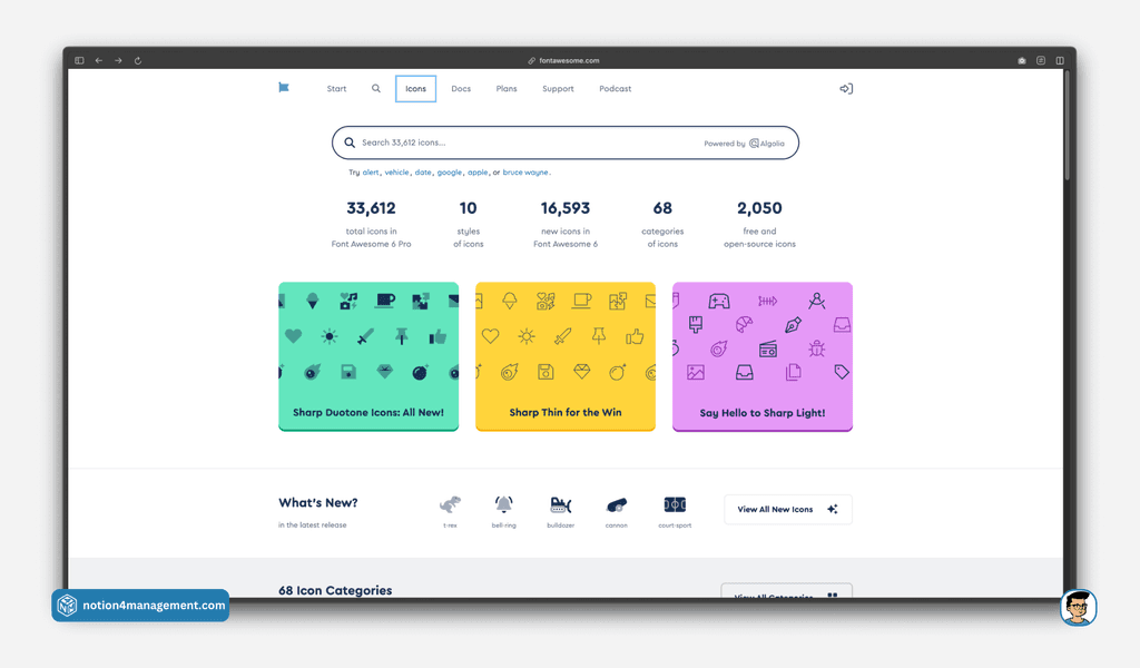 15+ Best & FREE Notion Icon sites - Make your Notion Aesthetic