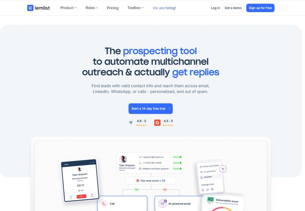 Lemlist | Genesys GTM tools