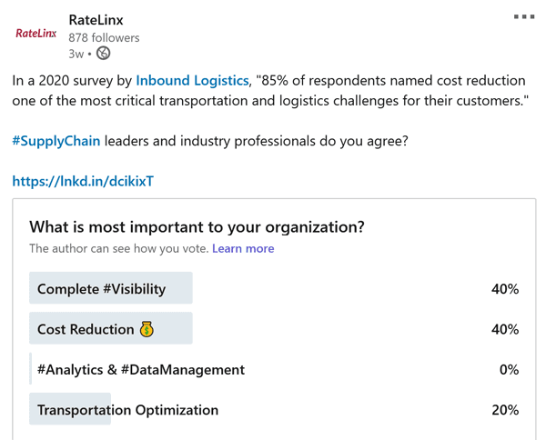 LinkedIn Poll Idea Generator
