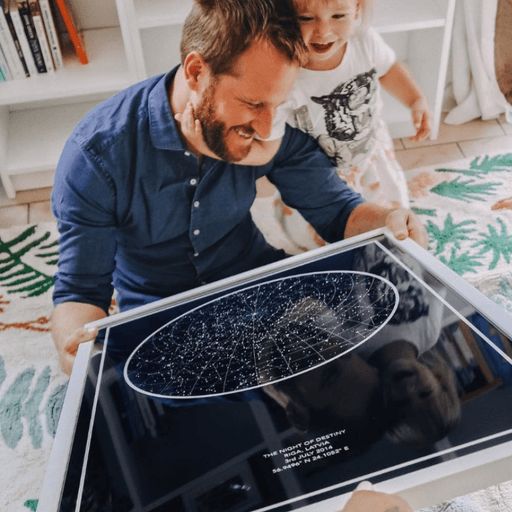 Night Sky Classic Star Map Print