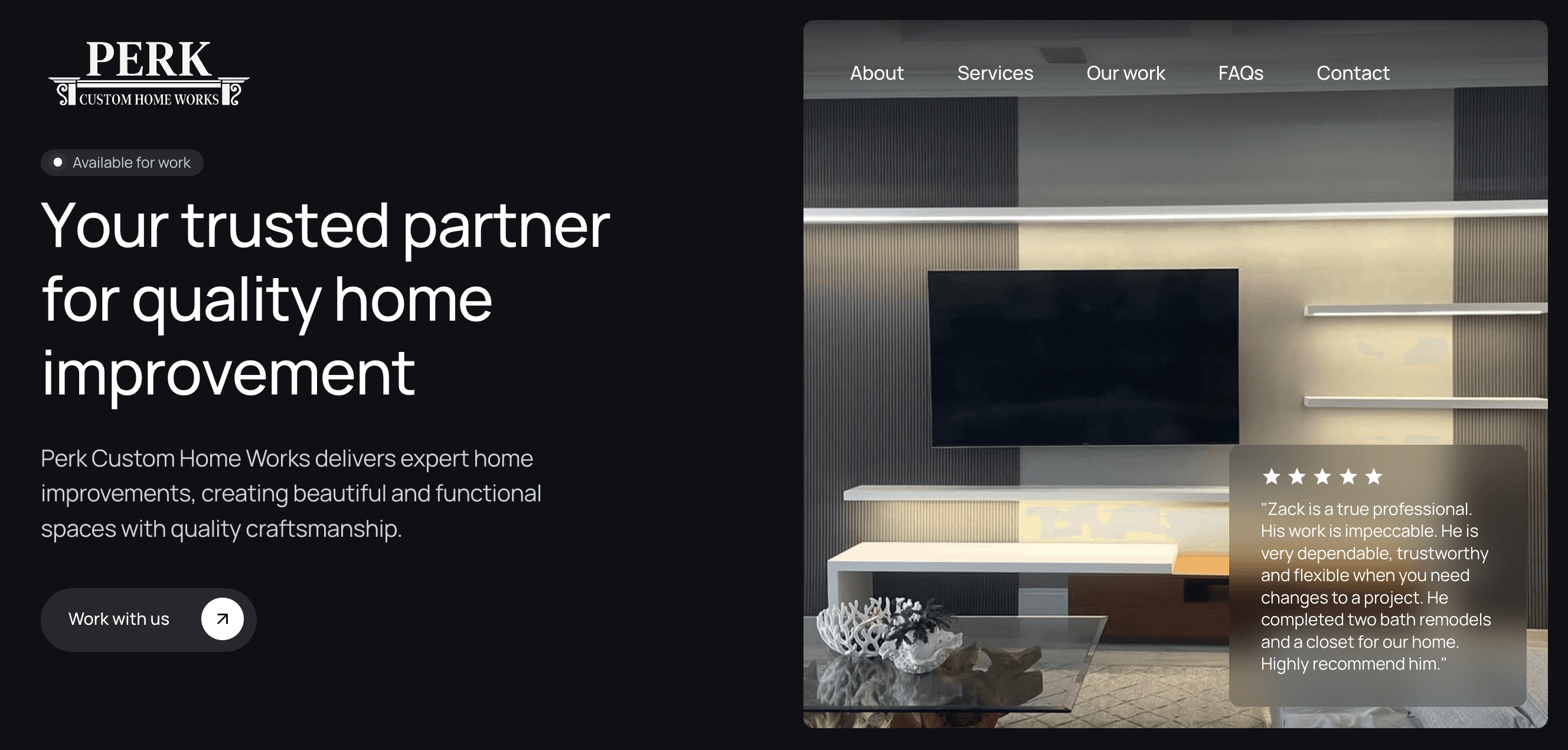 Perk Custom Home Works