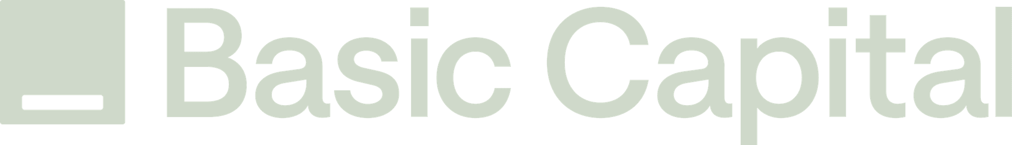 Basic Capital | Notes on Building Wealth