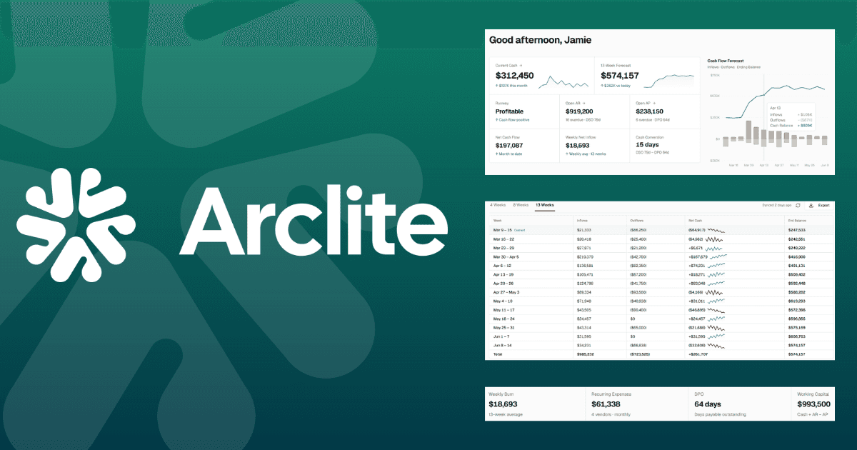 Arclite - Cash Flow Intelligence