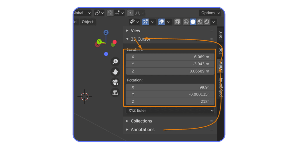 How to Use the 3D Cursor in Blender - Vagon