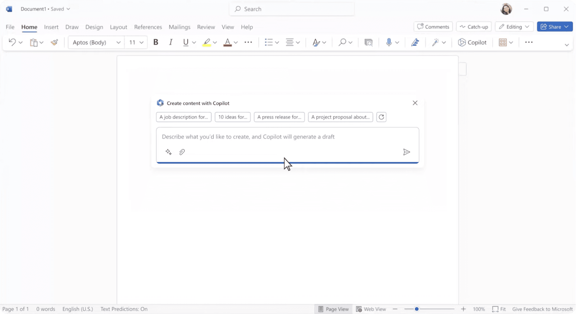 Microsoft Word Copilot - Assistive AI-UX Interaction | #1 library of AI ...