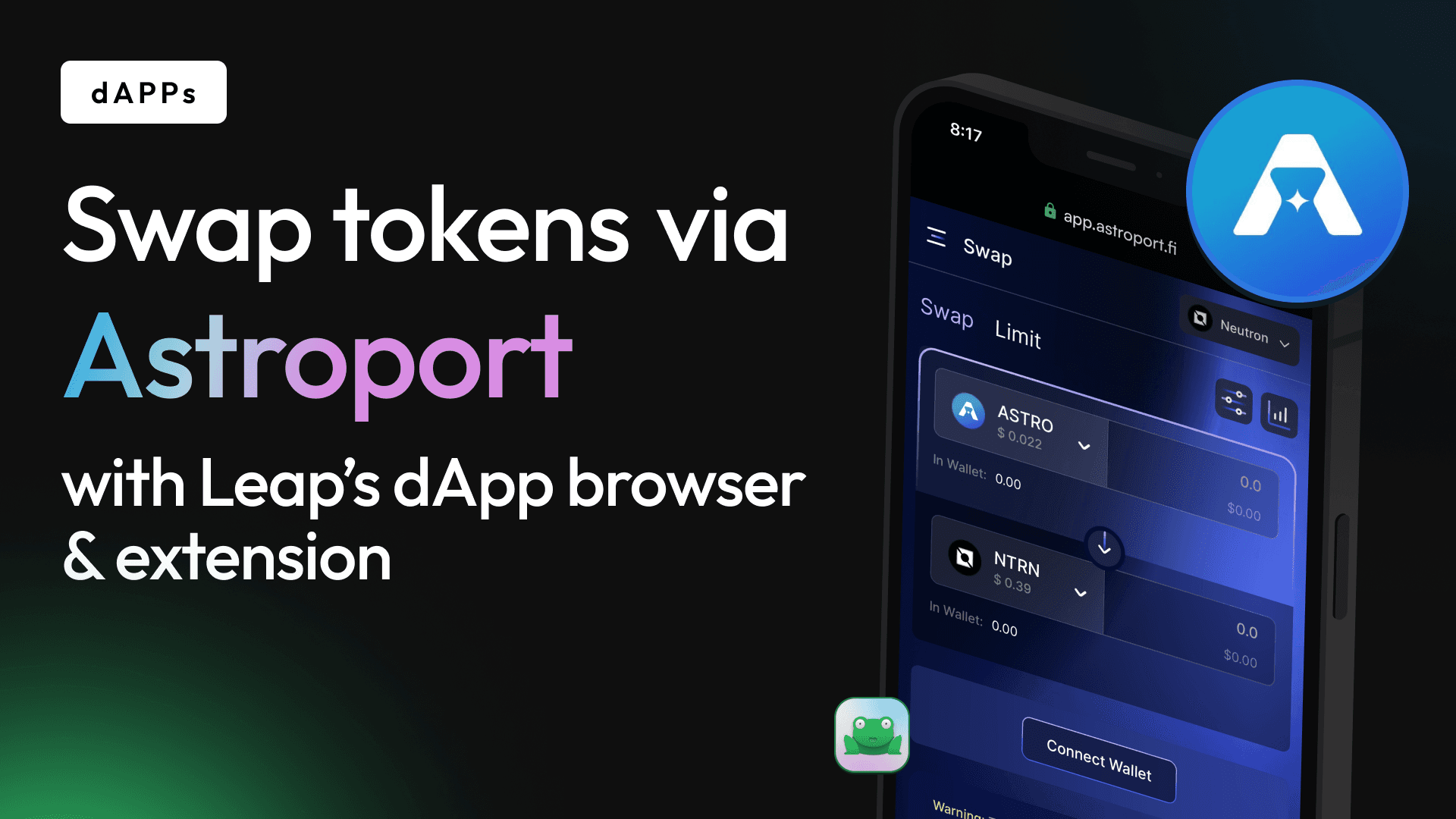 How to Swap Tokens on Astroport Using Leap Wallet: Complete Guide for 2025 - Leap Wallet