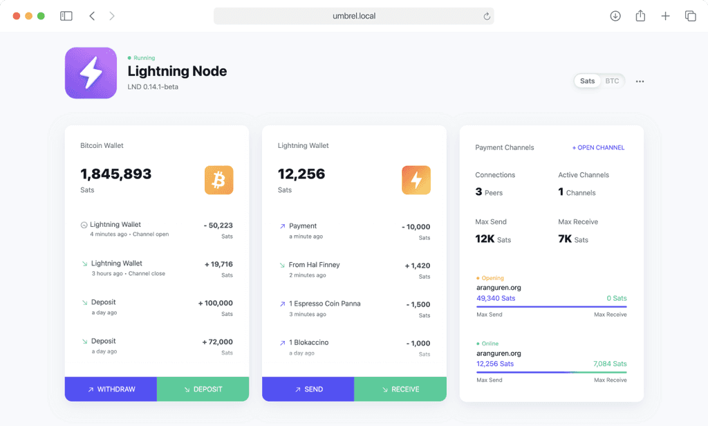 umbrelOS - An elegant OS for your home server