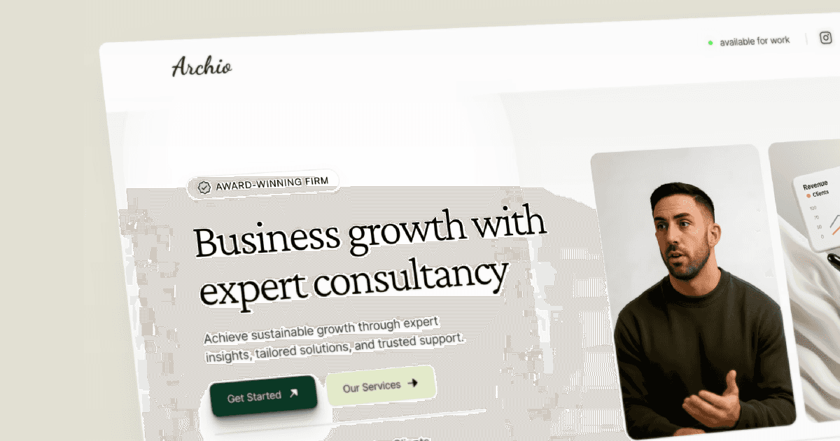 Archio — High-Converting Business Site