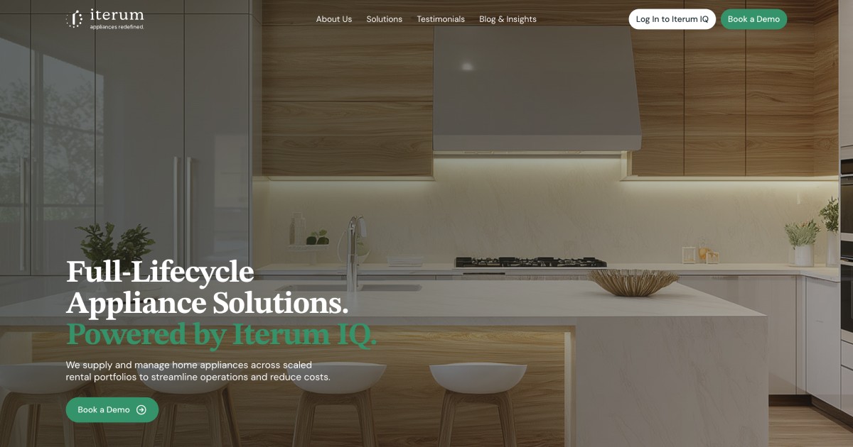 Iterum | Tailored appliance solutions for the operational residential ...