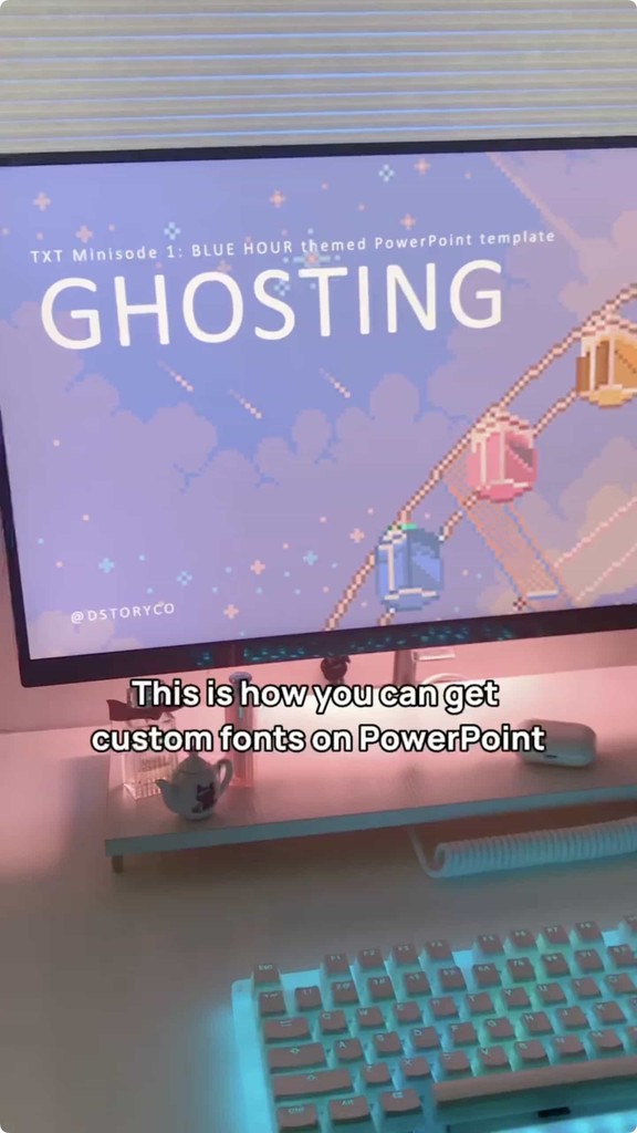 Retro Windows Template - D Story