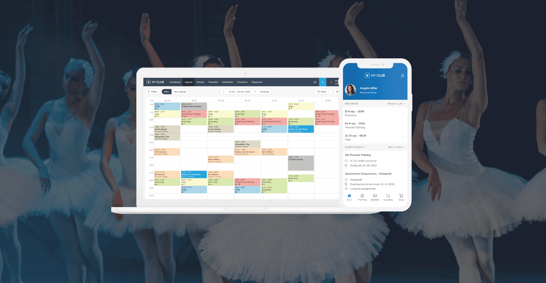 Dance, pole and barre studio management software | Trainin