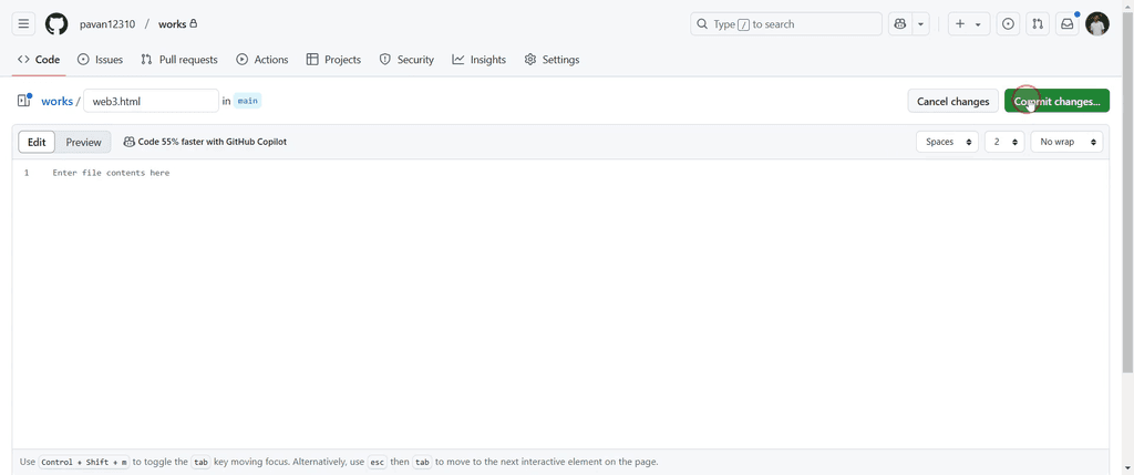 Como Criar uma Pasta no GitHub – Guia Simples - guia em vídeo de 1 minuto