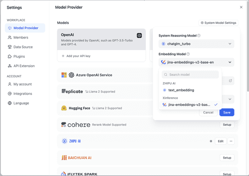 Dify.AI x Jina AI：Dify now Integrates Jina Embedding Model - Dify Blog
