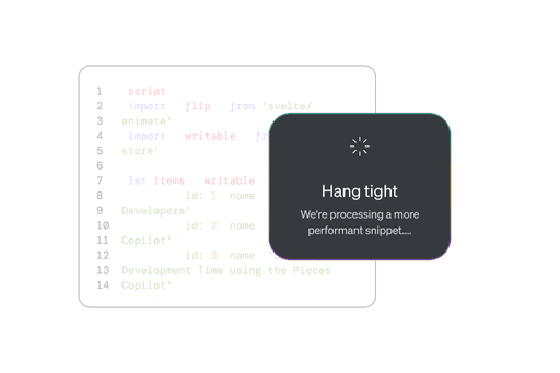 Features — Pieces for Developers