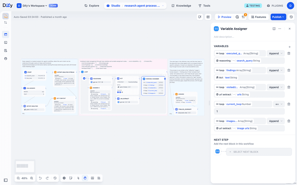 Deep Research Workflow in Dify: A Step-by-Step Guide - Dify Blog