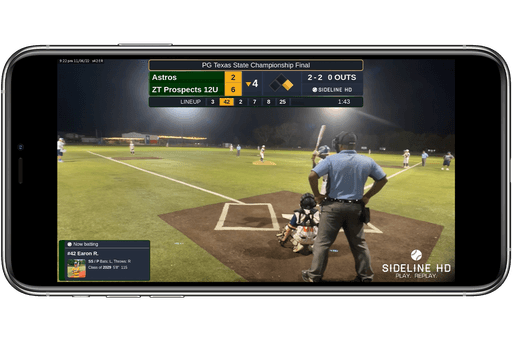 sidelineHD - live stream youth sports