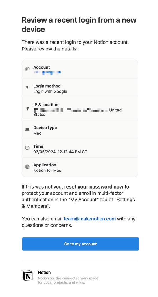 Notification Email Examples - Loops - The Email Platform for SaaS