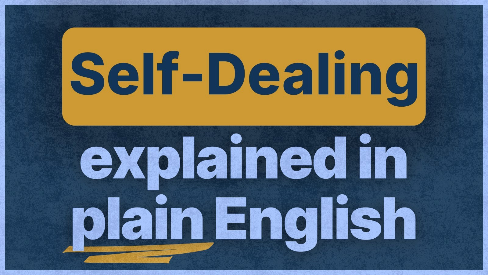 Self-Dealing in Real Estate: A Trust-Breaking Transaction