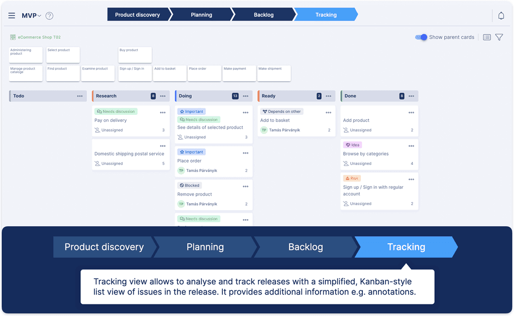 StoriesOnBoard - Story Mapping Tool For Business Analysts