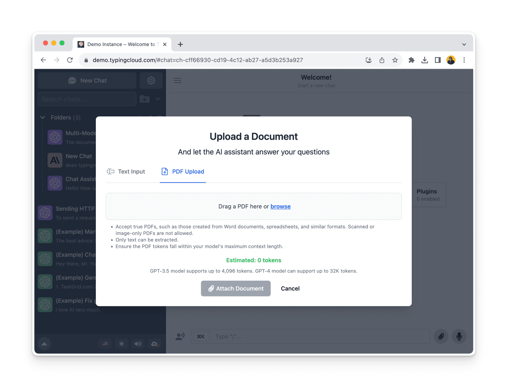 Typing Mind Custom - Private & Secure ChatGPT for teams