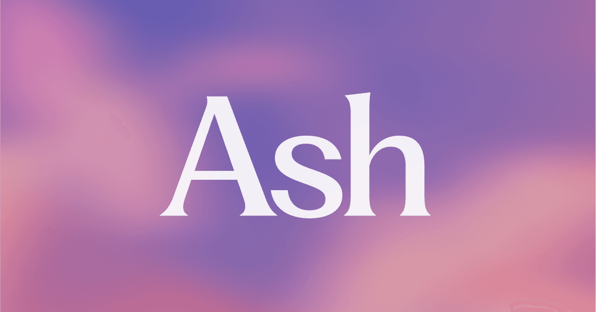 Ash - AI Therapy