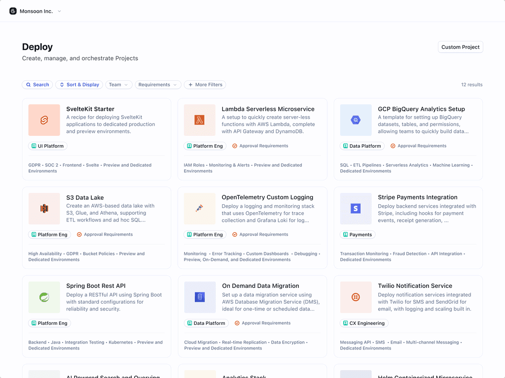 Tempest | Enterprise Developer Platform