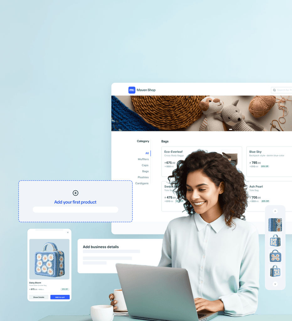 Razorpay Webstore- Pre-made website, customisable for your listing and ...