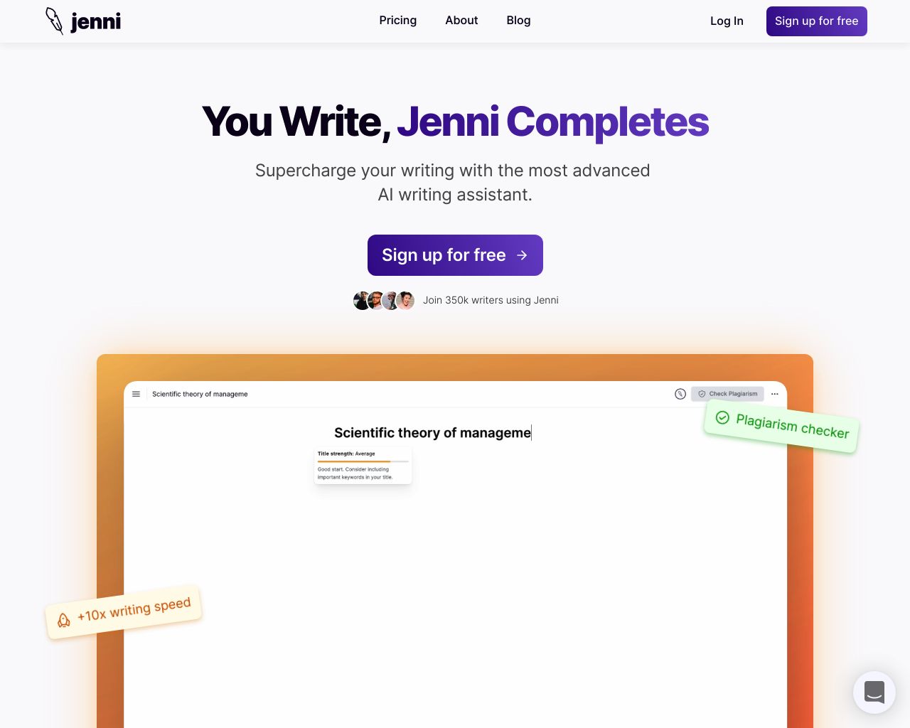Jenni - All Things AI