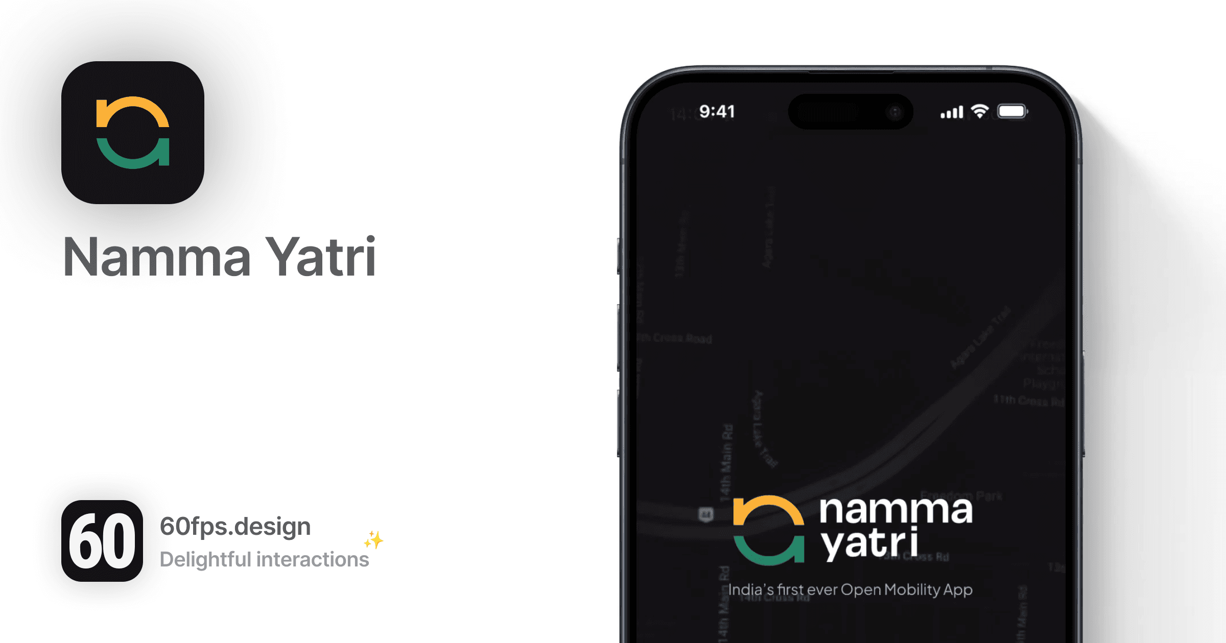 Namma Yatri iOS App UI/UX animation