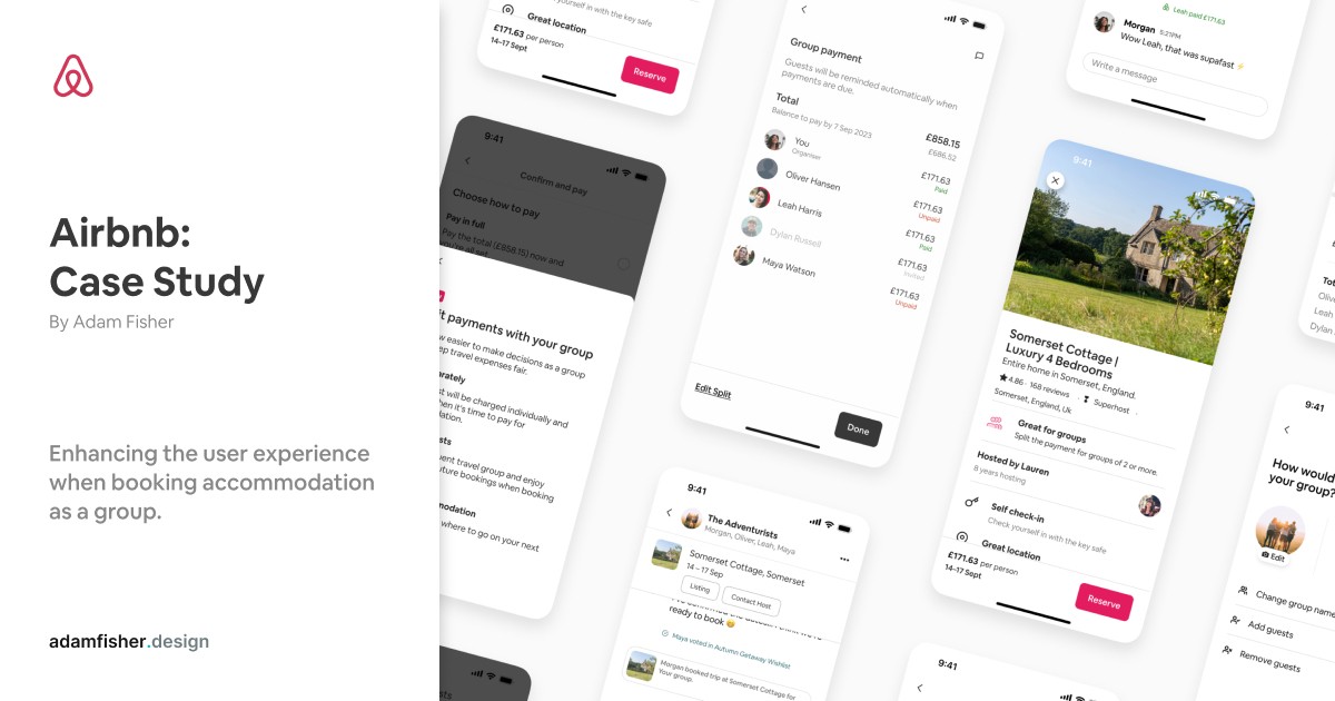 Airbnb Case Study by Adam Fisher