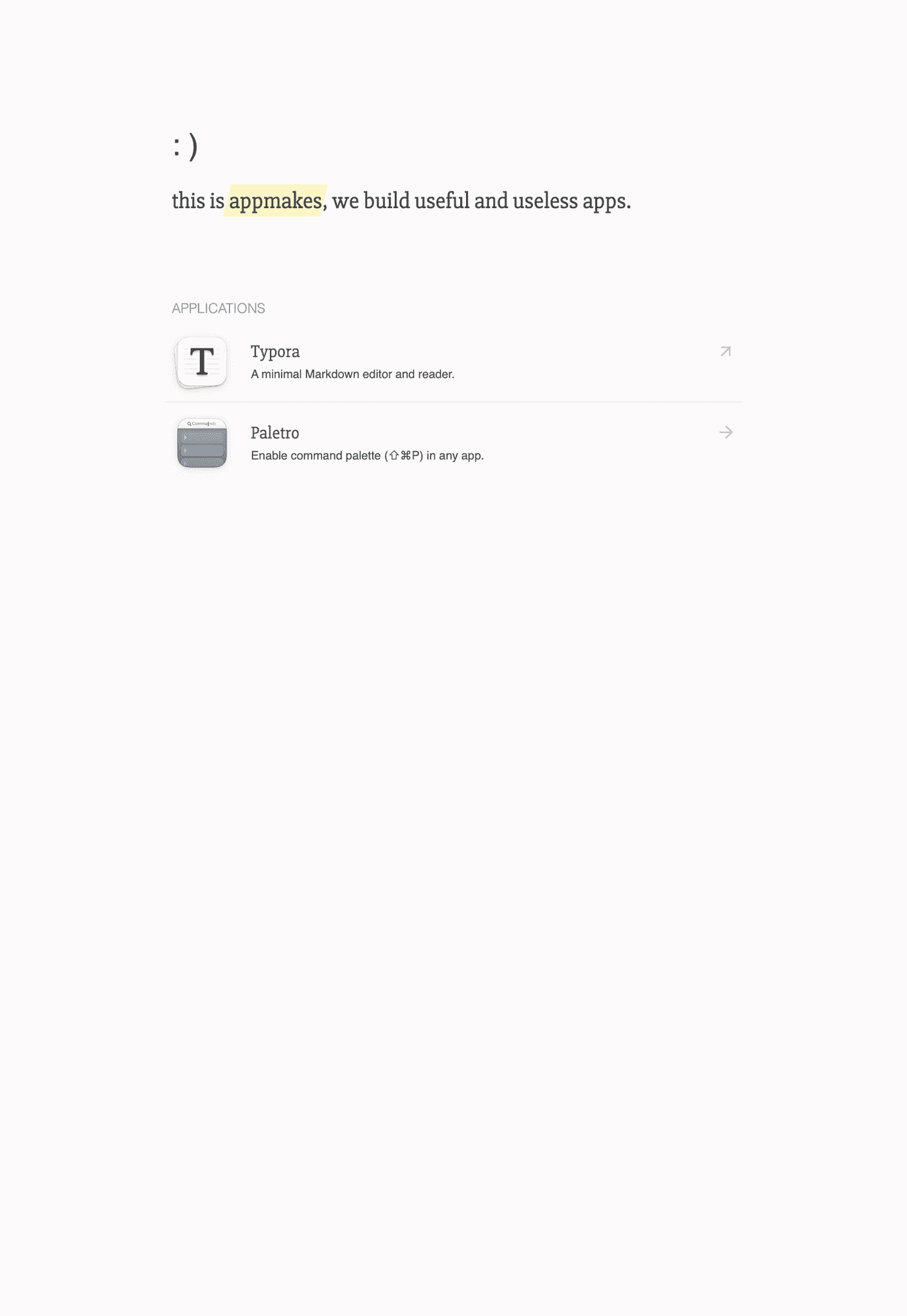 Dead Simple Sites — Minimal Website Inspiration