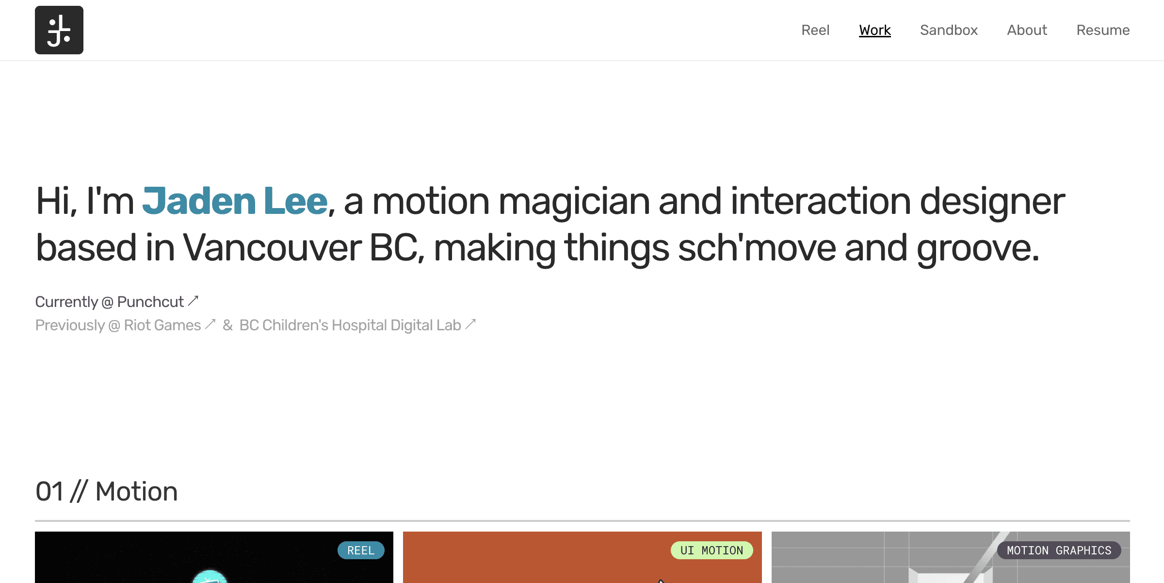 Jaden Lee | Motion Designer