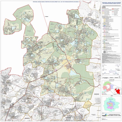 VMRDA 2041 & HMDA 2031 Master Plans | RRR Alignment Map - Charan Group