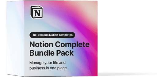 Ultimate Creator Kit Notion Template Bundle @ Solt Wagner