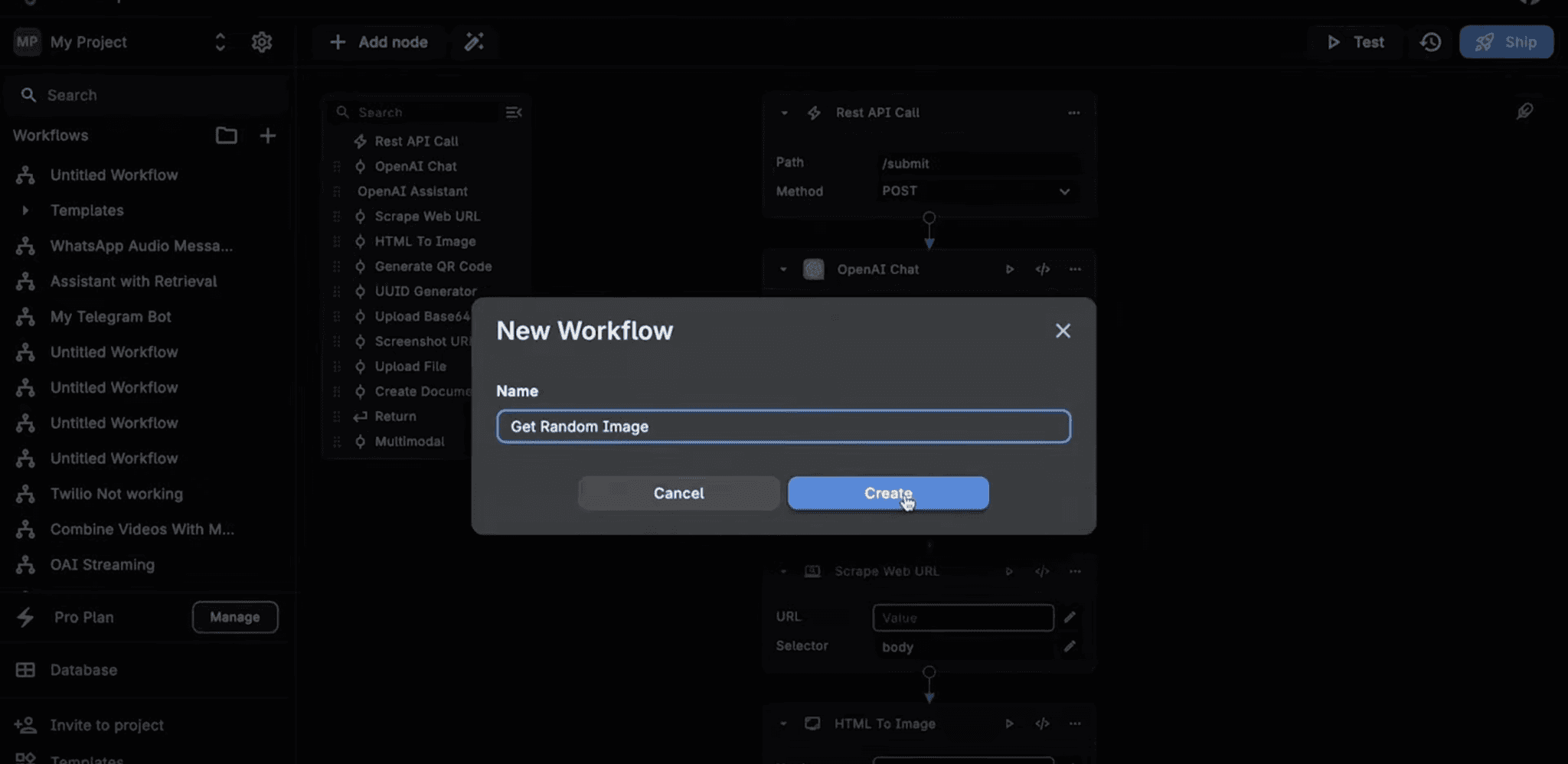 Generative Fullstack: Frontend UI with Vercel v0 and Backend with BuildShip