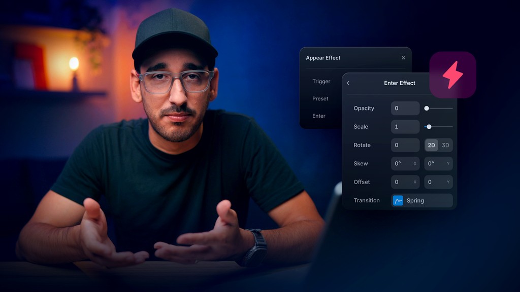 Framer Academy: Using the Appear Effect