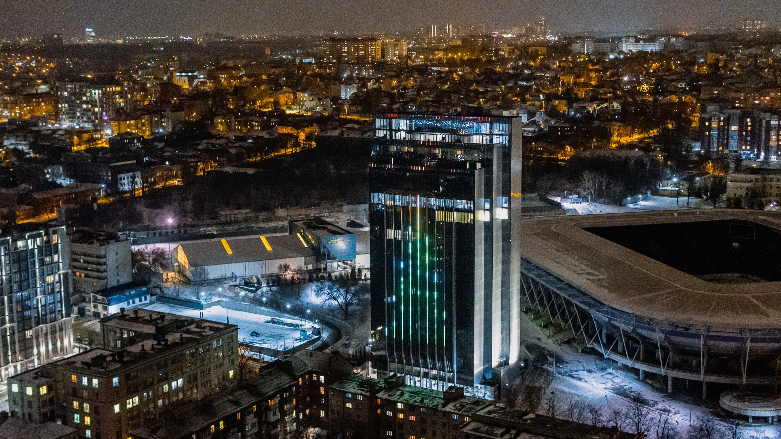 Projeto «BC Arena Tower» — MaxiGlass