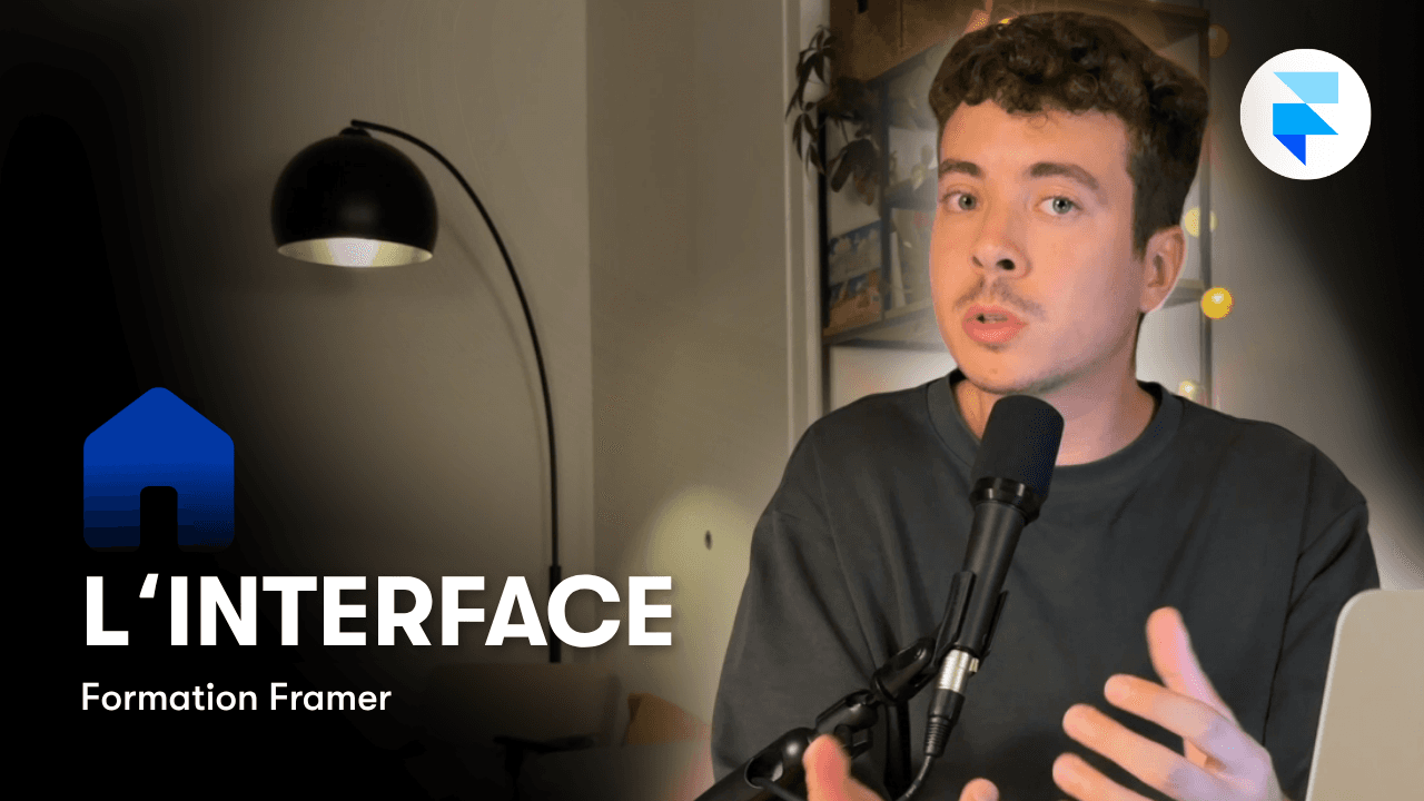 Formation • Découvrir toute l’interface | Formation Framer Copy