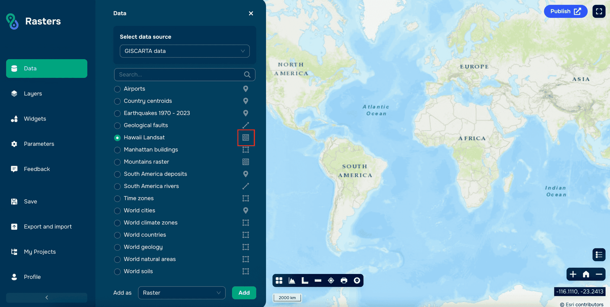 Cómo trabajar con datos raster en SIG