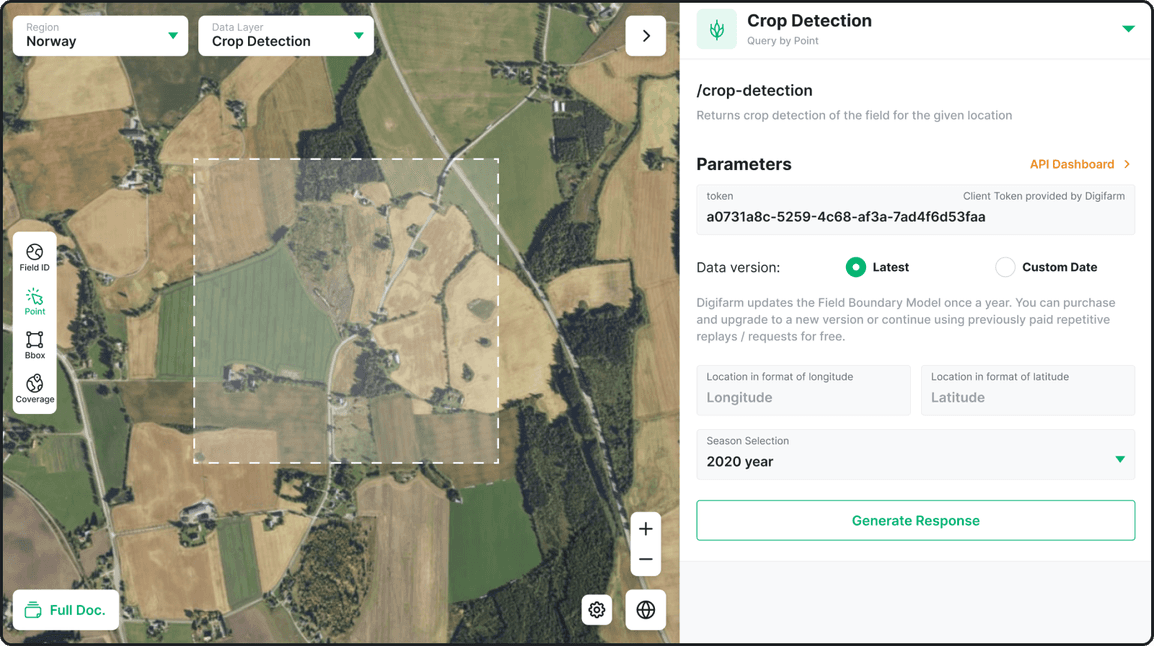 Automatic Crop Classification by DigiFarm