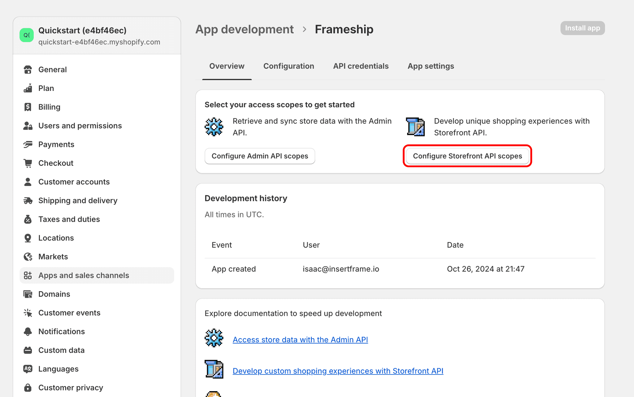 How to connect Shopify to Framer with Frameship - Frameship | Insert Frame