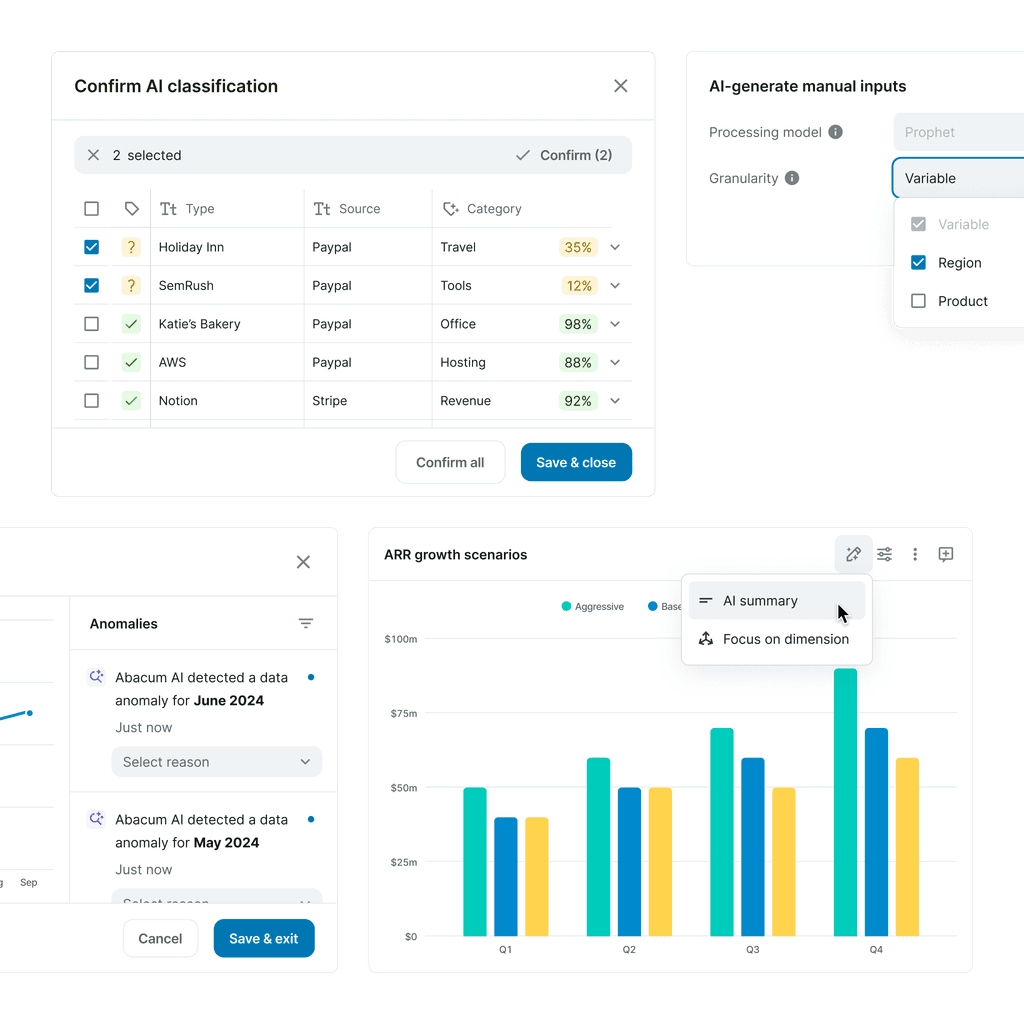 FP&A Software Platform to Drive Efficient Business Growth | Abacum
