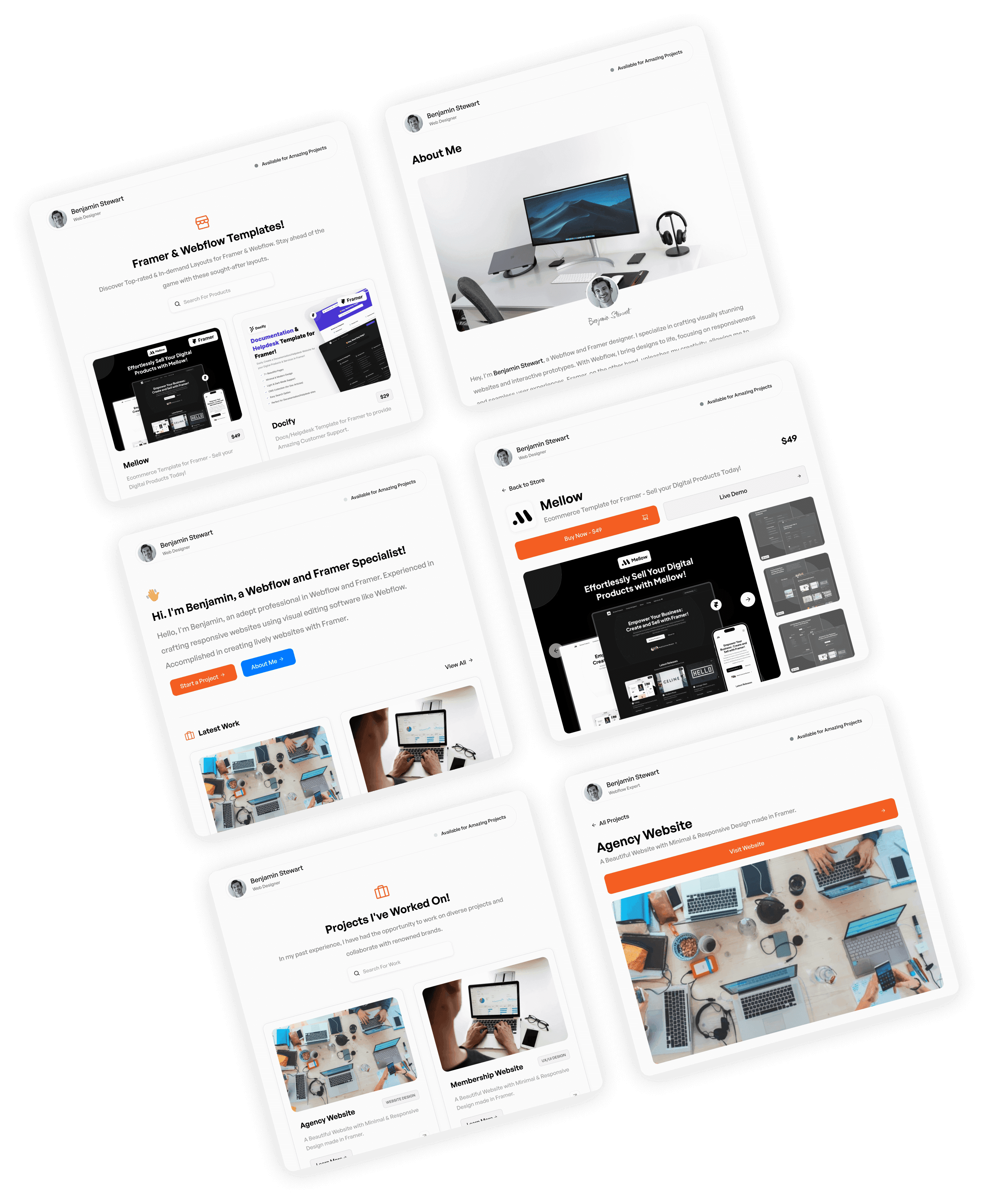 SleekFolio - FramerIt