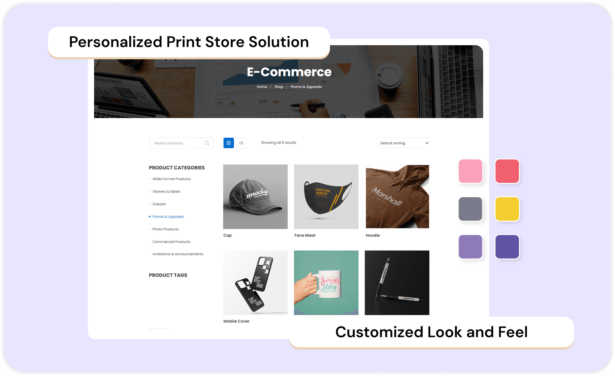 Custom Web to Print Ecommerce Solutions | WTPBiz