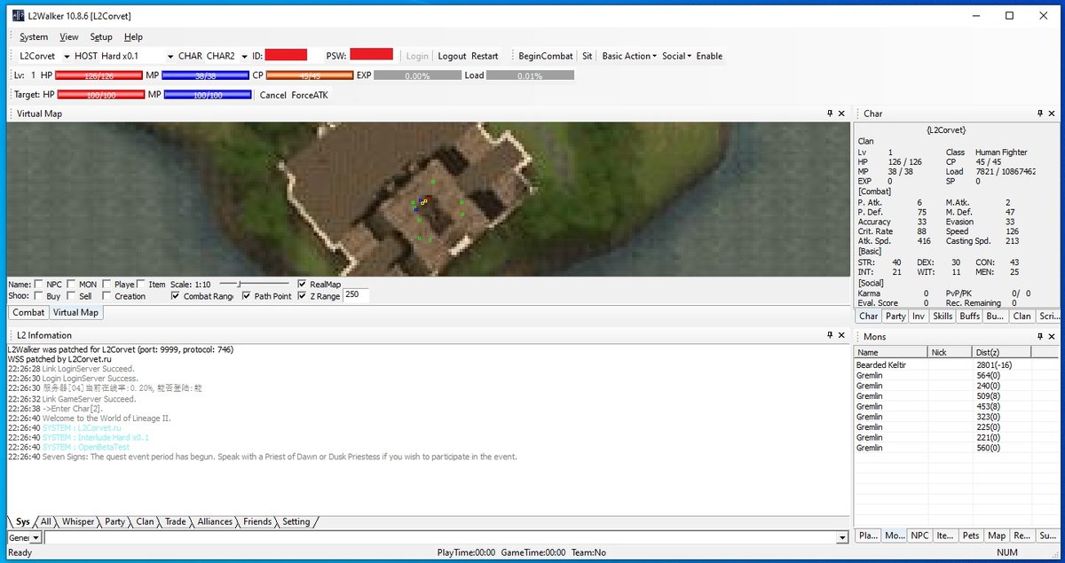 თამაშგარე ბოტები - PRED.GE პრედატორების სერვერი