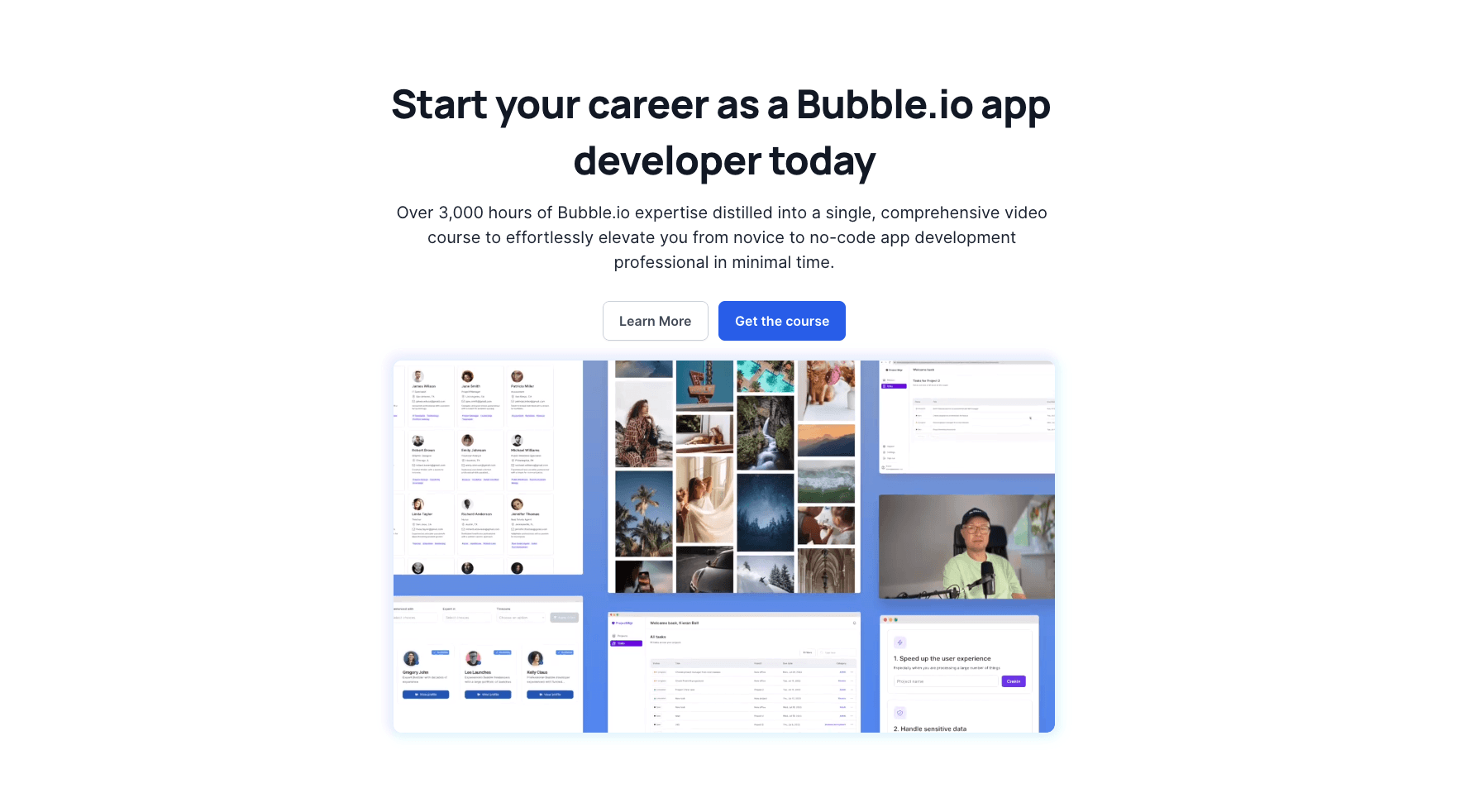 Zero To Pro Bubble Course