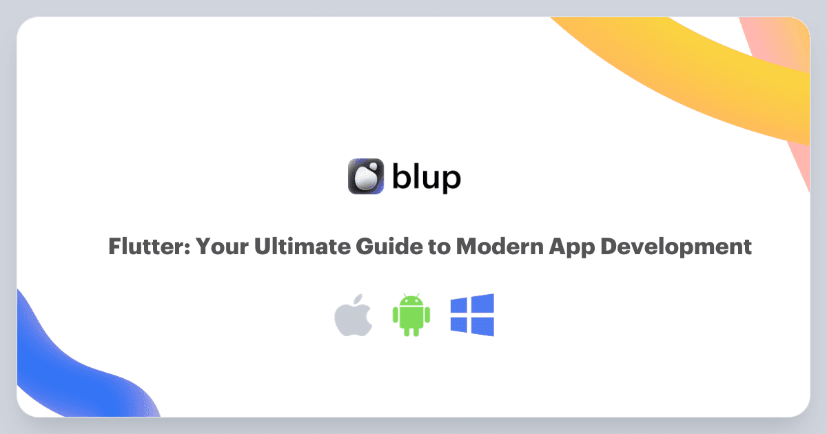 Flutter: Your Ultimate Guide to Modern App Development