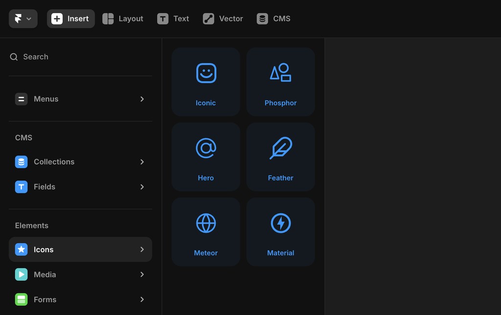 How to add icons — Framer Help