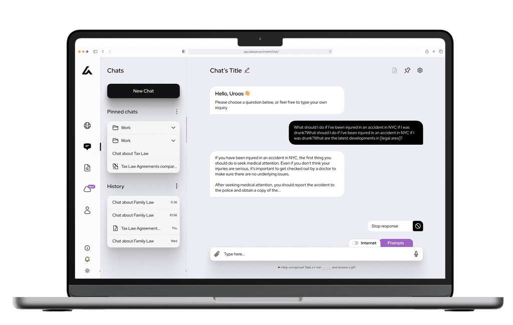 AI Lawyer | Your personal AI legal assistant